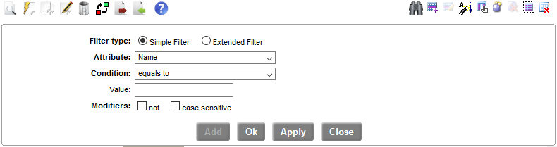 Table View and Toolbar