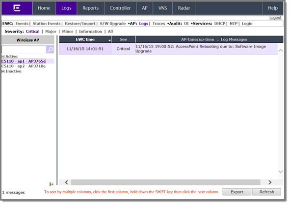 ExtremeWireless User Guide