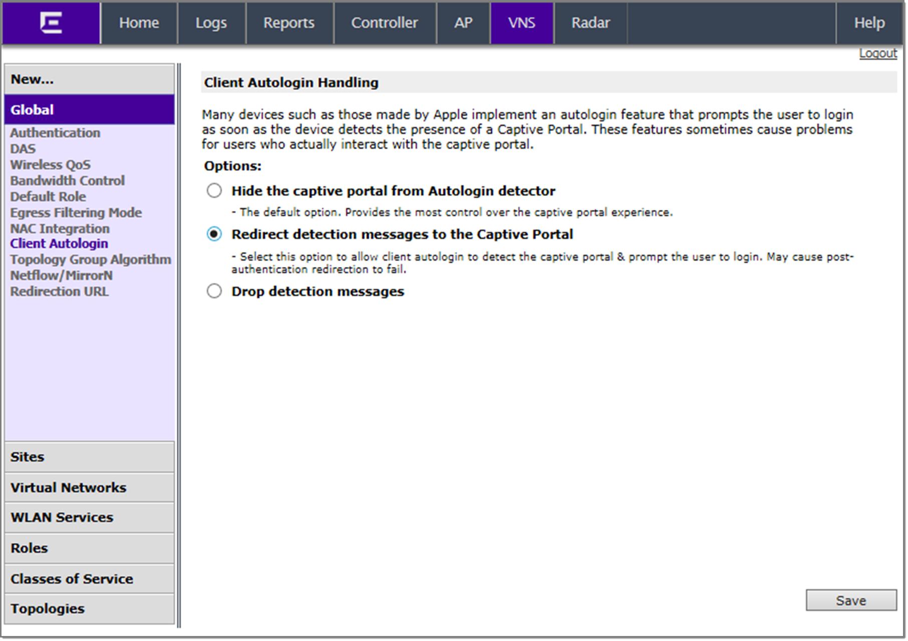 ExtremeWireless User Guide
