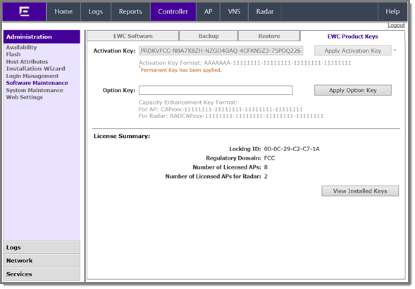 ExtremeWireless User Guide